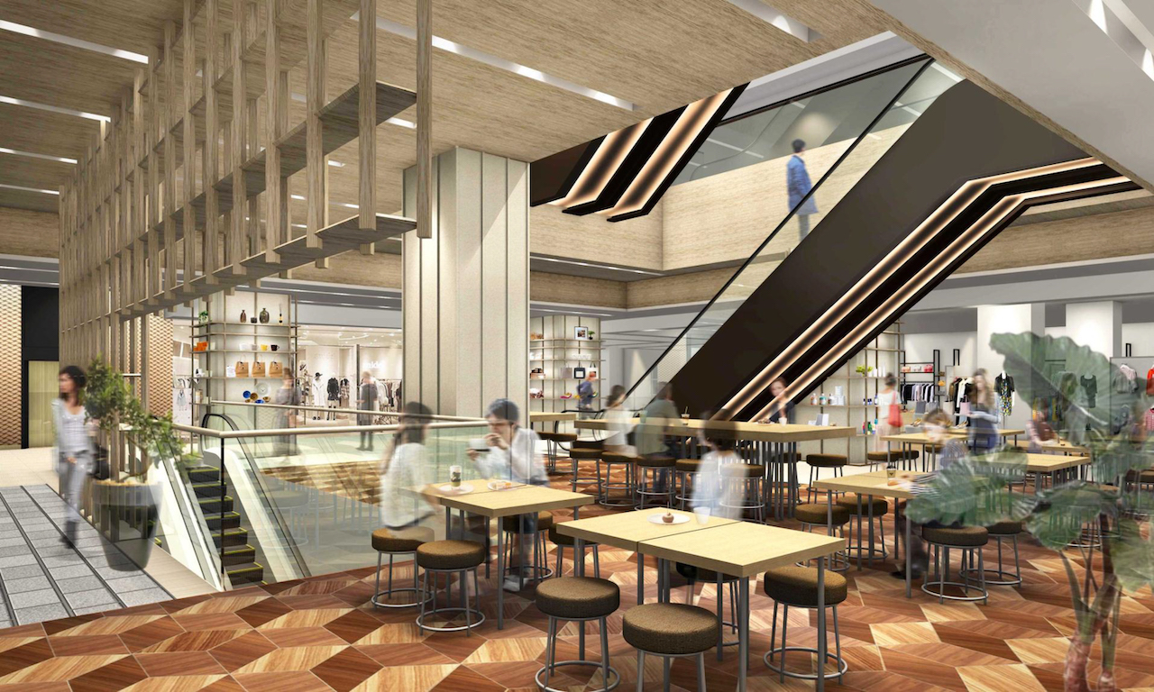 Mitsukoshi Mall Combines Traditional Japanese Elements With ...