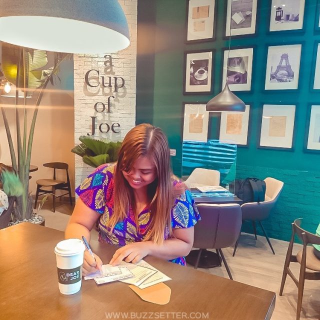 DEAR JOE: First Letter Writing Cafe Is Now Open In The PHILIPPINES!