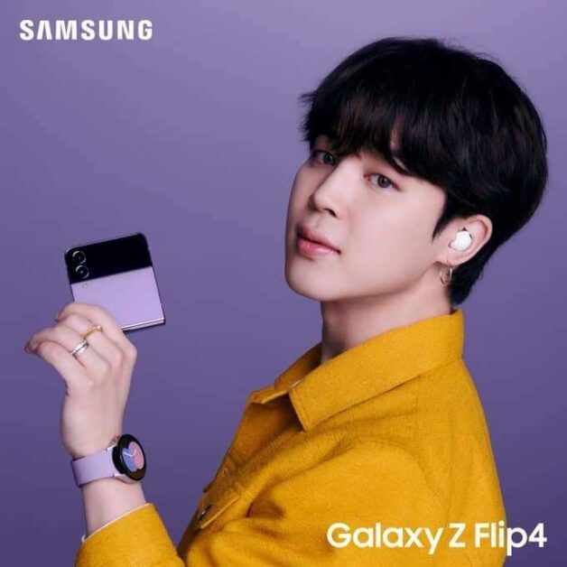 Samsung Galaxy Z Flip4 Revealed With BTS - Buzzsetter