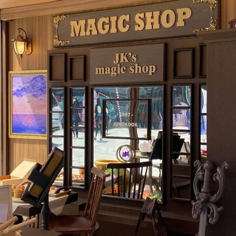Jungkook's Magic Shop In Hongdae Seoul Birthday Project