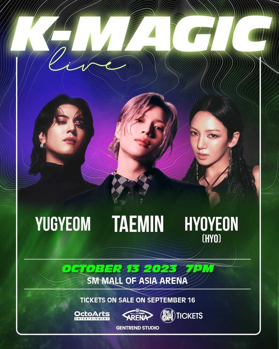 SHINEE's Taemin, GOT7's Yugyeom and SNSD Hyoyeon are Coming to Manila ...